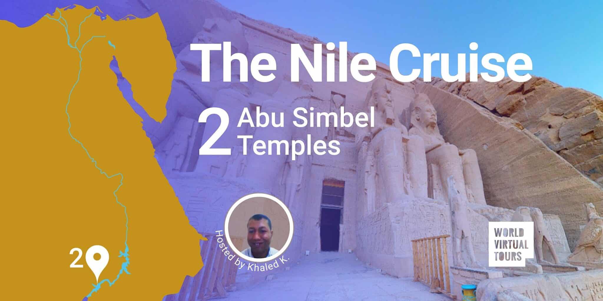 NILE CRUISE Episode 2: Abu Simbel Temples.Ancient Egypt Virtual Tour ...