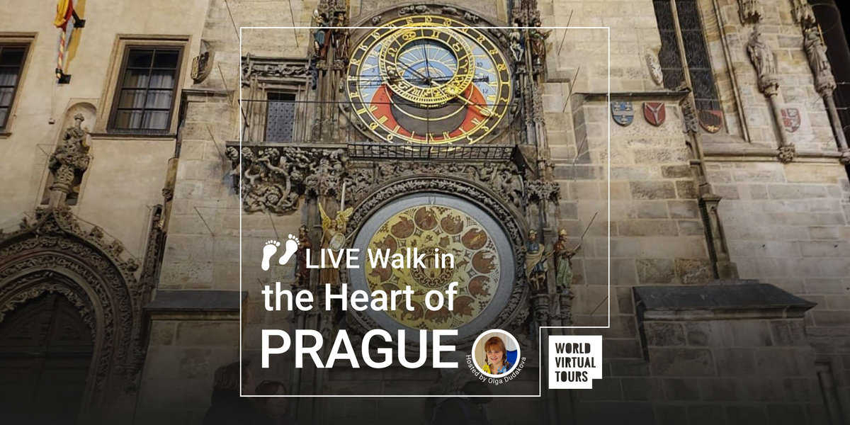 Live Walk in the Heart of Prague - World Virtual Tours