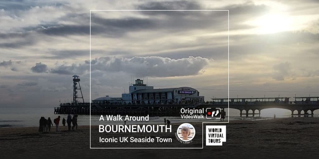 A Walk Around Bournemouth, Iconic UK Seaside Town - World Virtual Tours