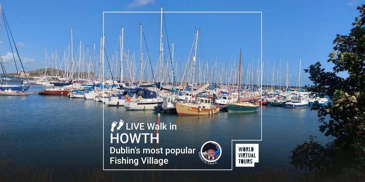 Live Walk in Howth - Dublin's most popular Fishing Village - World ...