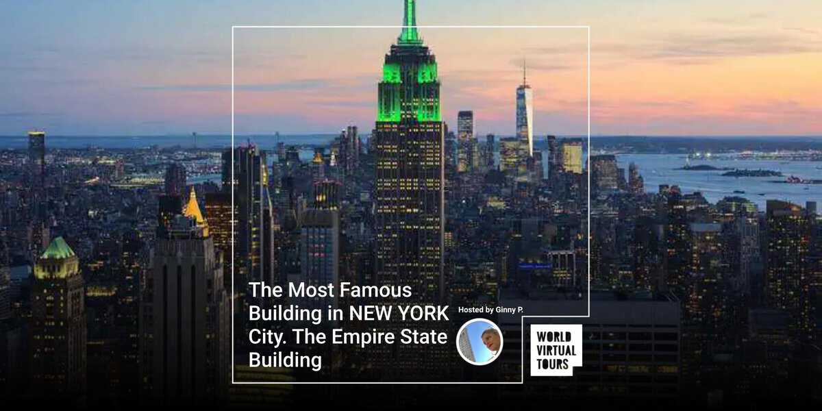 The Most Famous Building in NEW YORK City. The Empire State Building ...