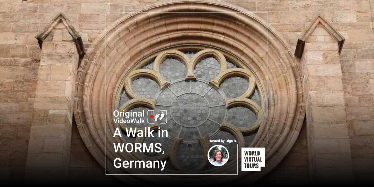A Walk in WORMS, Germany - World Virtual Tours