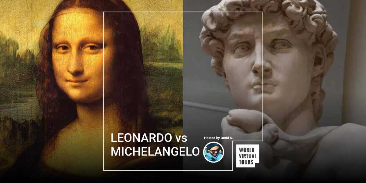 LEONARDO vs MICHELANGELO - World Virtual Tours