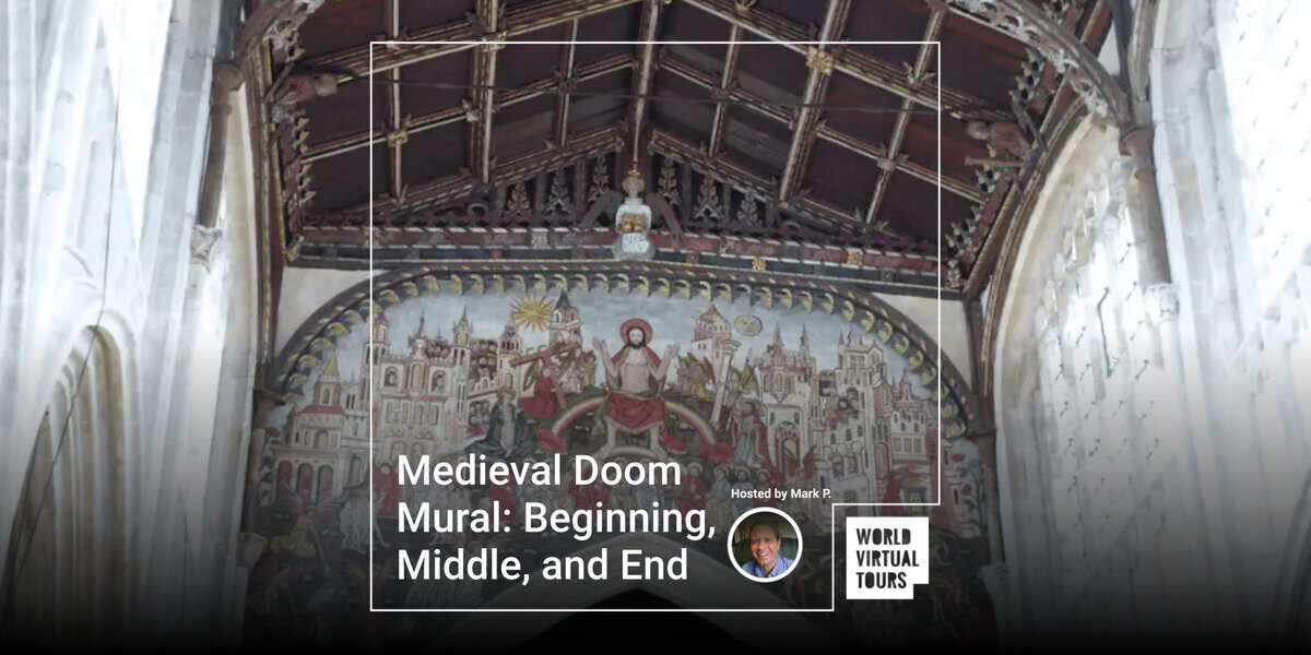 Medieval Doom Mural: Beginning, Middle, and End - World Virtual Tours