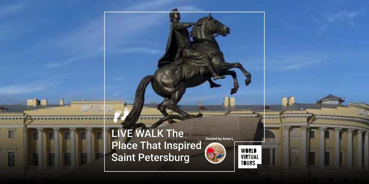 LIVE WALK The Place That Inspired Saint Petersburg - World Virtual Tours